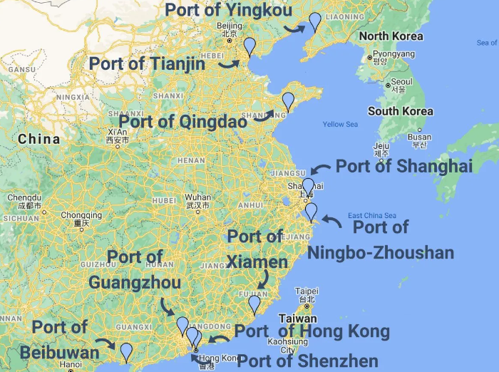 Port of Ningbo Zhoushan for Sea Transportation and Logistics, sea port